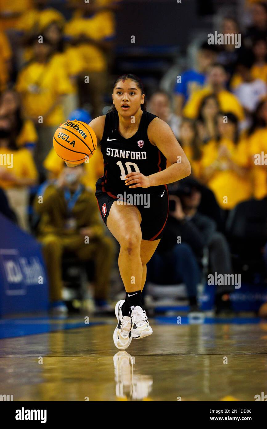 LOS ANGELES, CA - JANUARY 13: Stanford Cardinal guard Talana Lepolo (10 ...