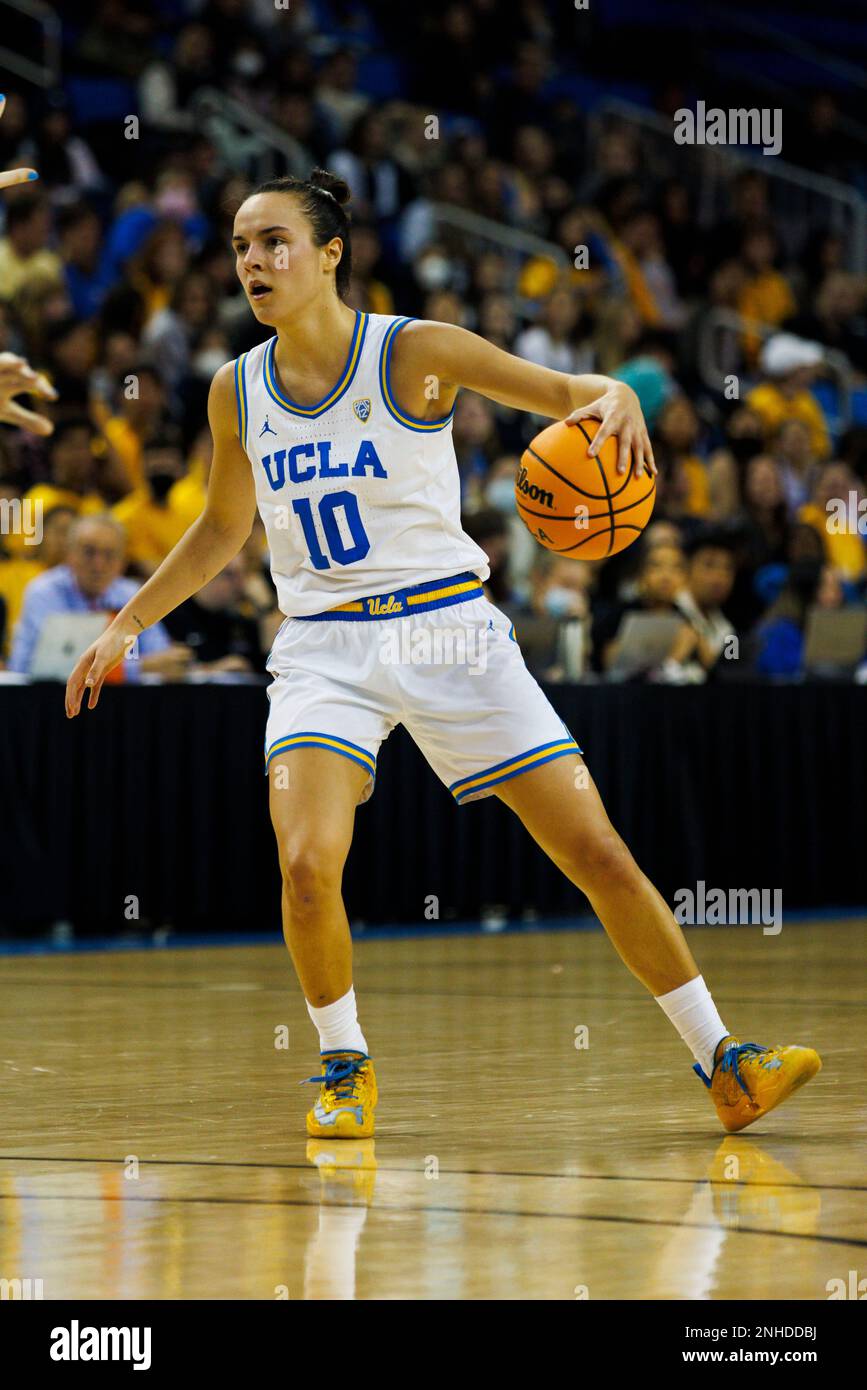 LOS ANGELES, CA - JANUARY 13: UCLA Bruins guard Gina Conti (10 ...