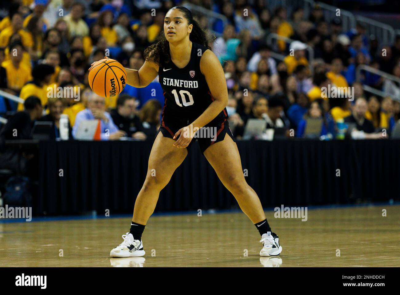 LOS ANGELES, CA - JANUARY 13: Stanford Cardinal guard Talana Lepolo (10 ...