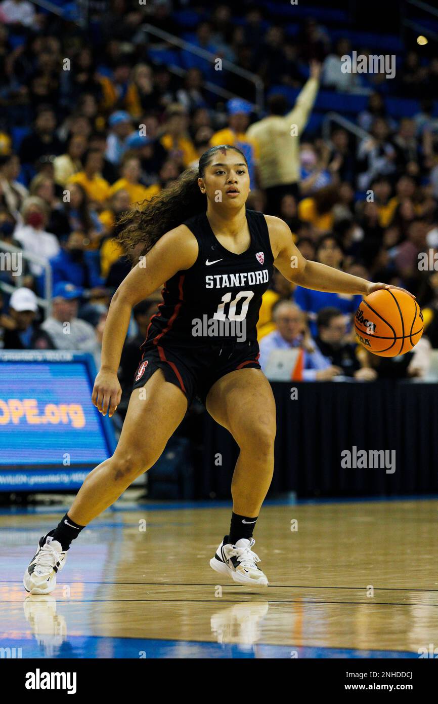 LOS ANGELES, CA - JANUARY 13: Stanford Cardinal guard Talana Lepolo (10 ...