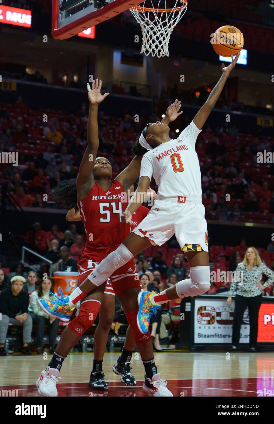 COLLEGE PARK, MD - JANUARY 15: Maryland Terrapins guard Shyanne Sellers ...