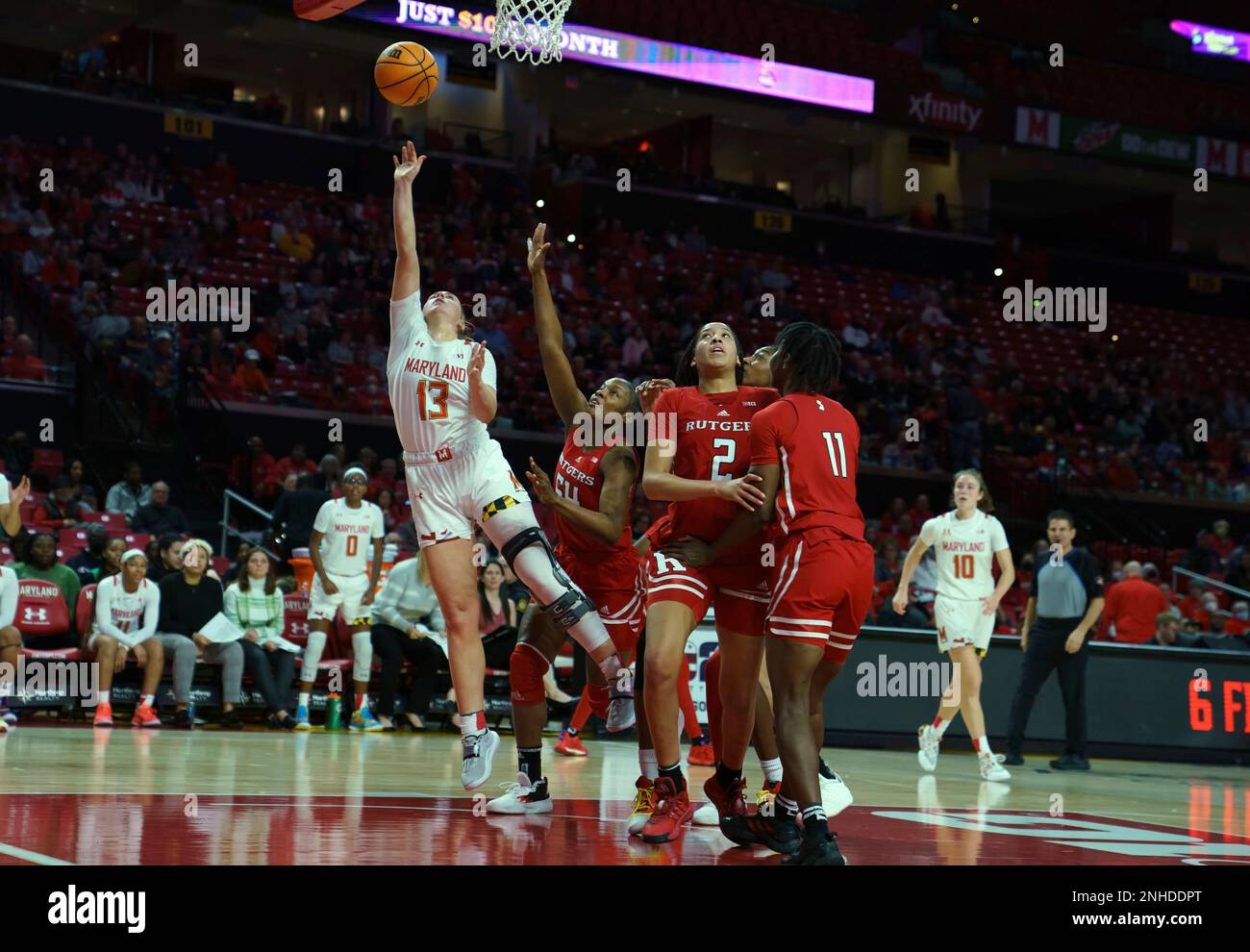COLLEGE PARK, MD - JANUARY 15: Maryland Terrapins guard Faith Masonius ...
