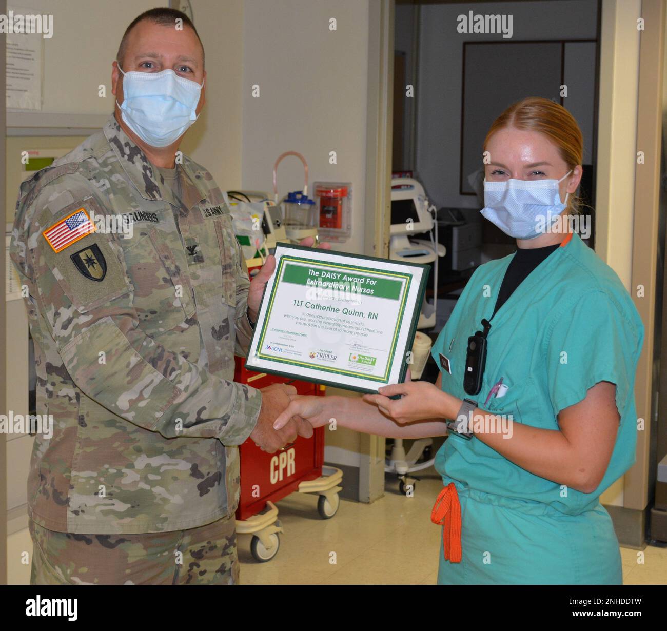 Col. Thurman Saunders, Tripler Army Medical Center Chief Nursing ...