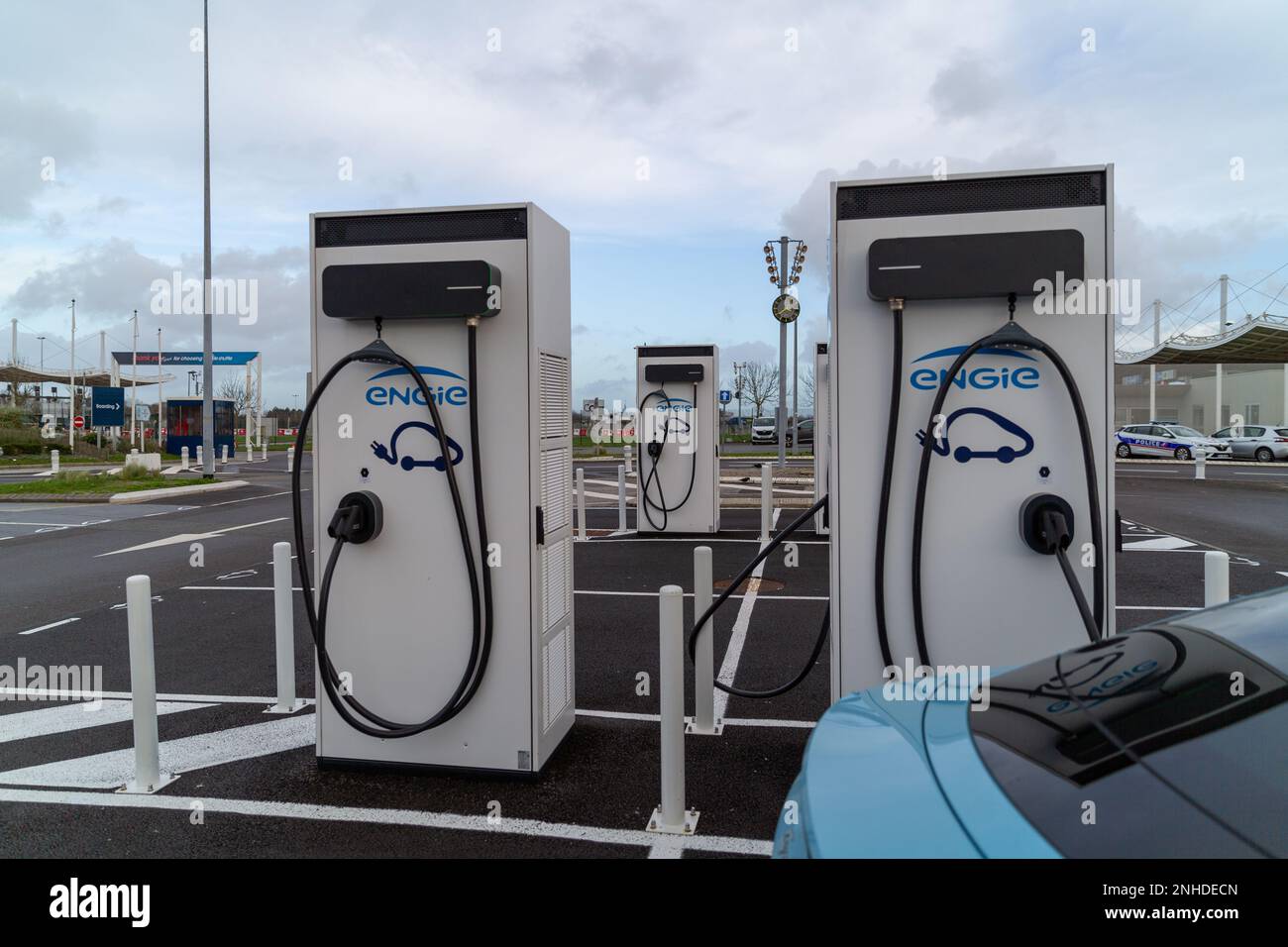 Eurotunnel calais terminal hi-res stock photography and images - Alamy