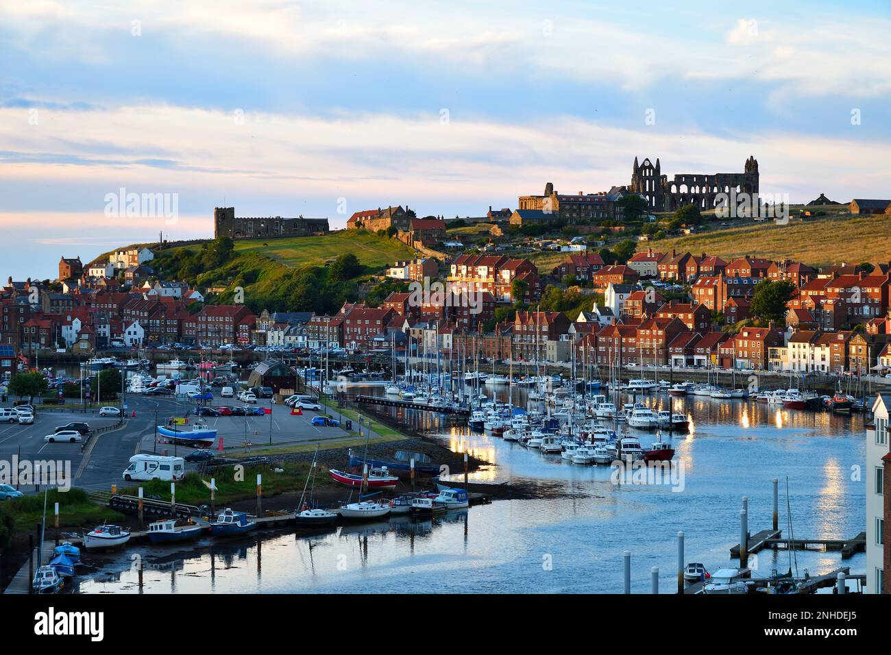 holiday in whitby Stock Photo - Alamy