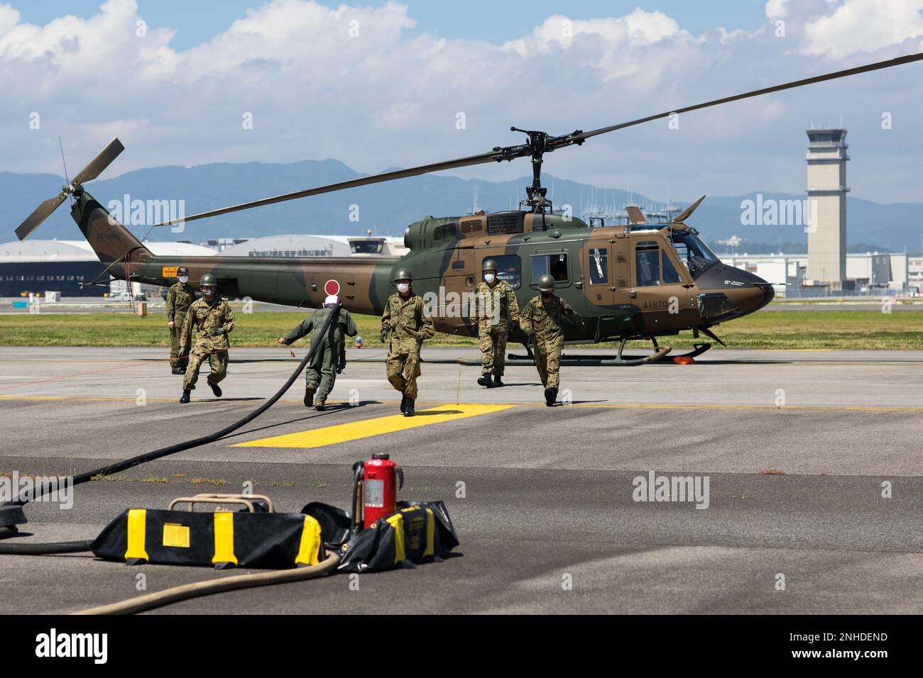 U.S. Marine Corps Lance Cpl. Christophe Ray, a bulk fuel specialist ...