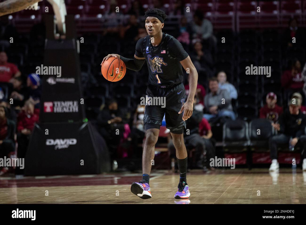 PHILADELPHIA, PA - JANUARY 15: Memphis Tigers guard Keonte Kennedy (1 ...