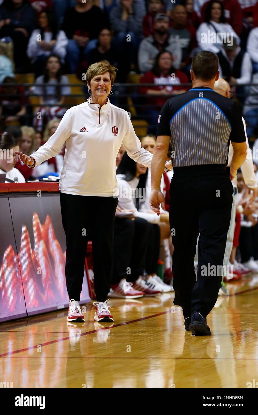 BLOOMINGTON, IN - JANUARY 15: Indiana Hoosiers head coach Teri Moren ...
