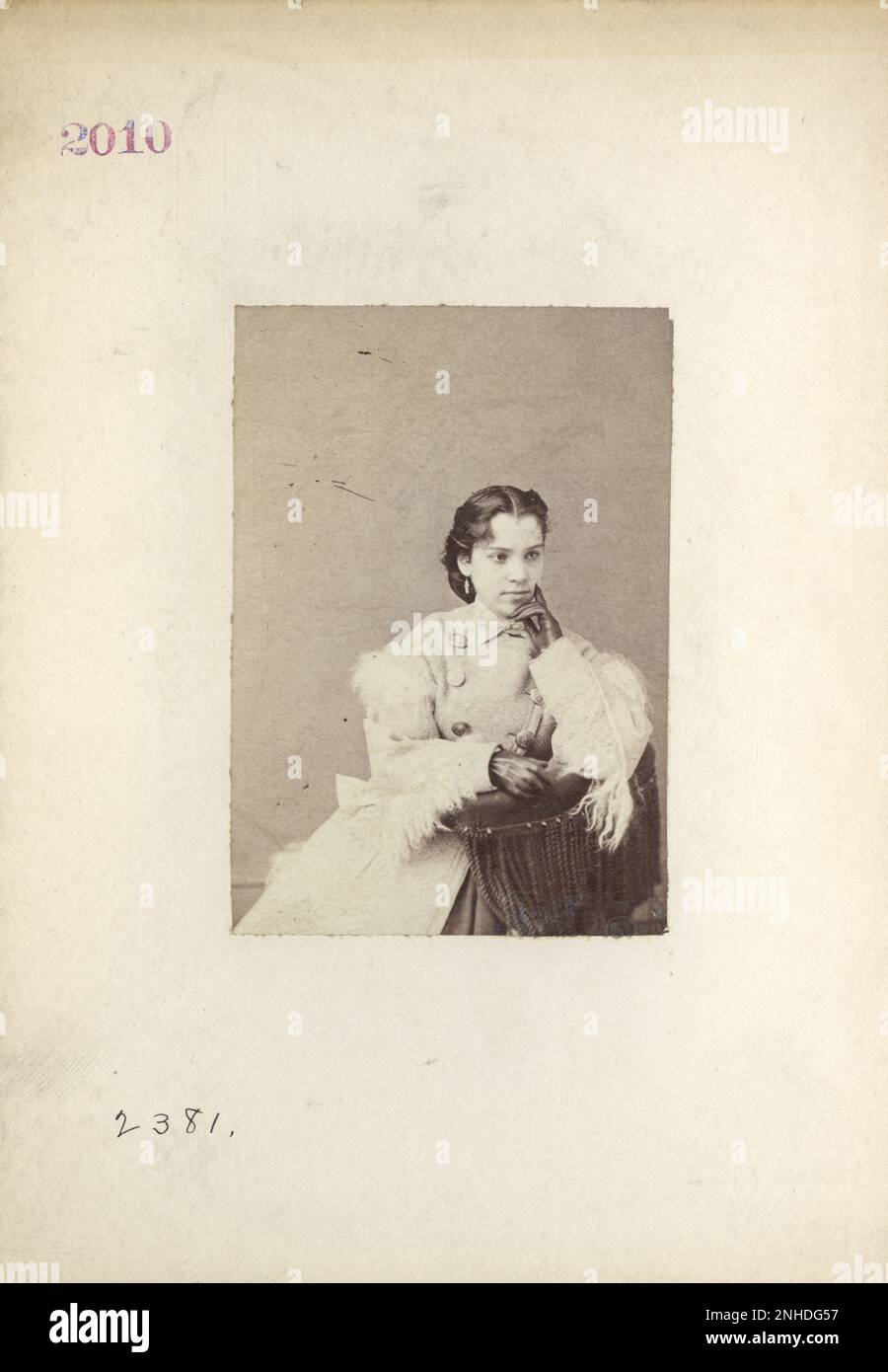 Miss Alice Harrison 19th Century Mathew Brady, Quartermaster, and Other ...