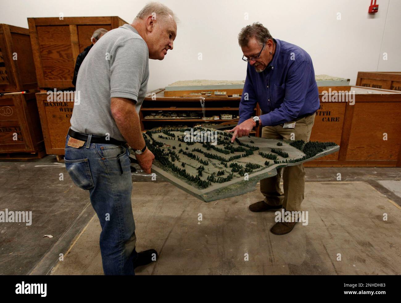 Gray Brechin, with UC's Department of Geography, (left) and John Horton ...