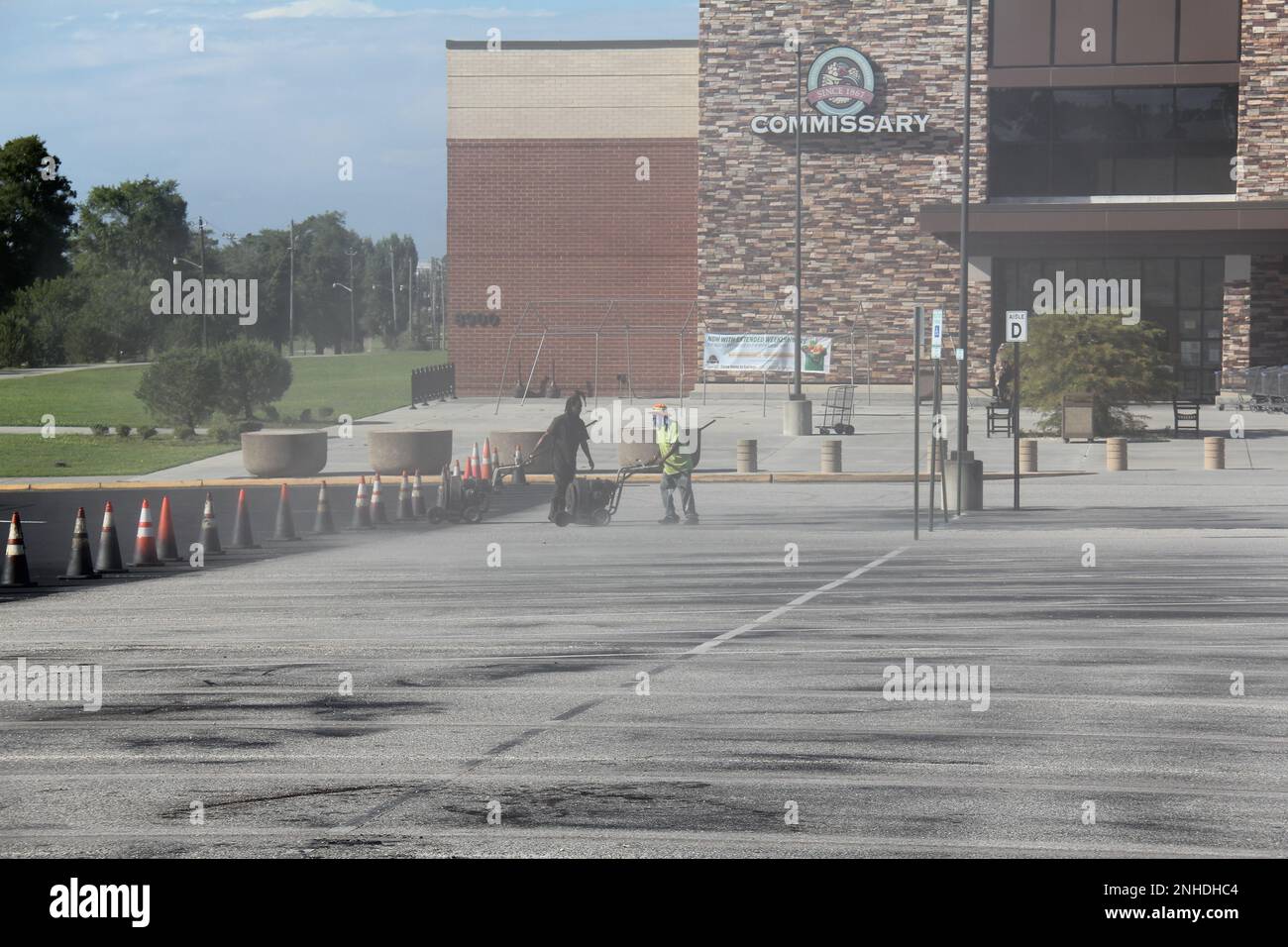 Before the Seal Coat can be applied to the commissary parking lot, the ...