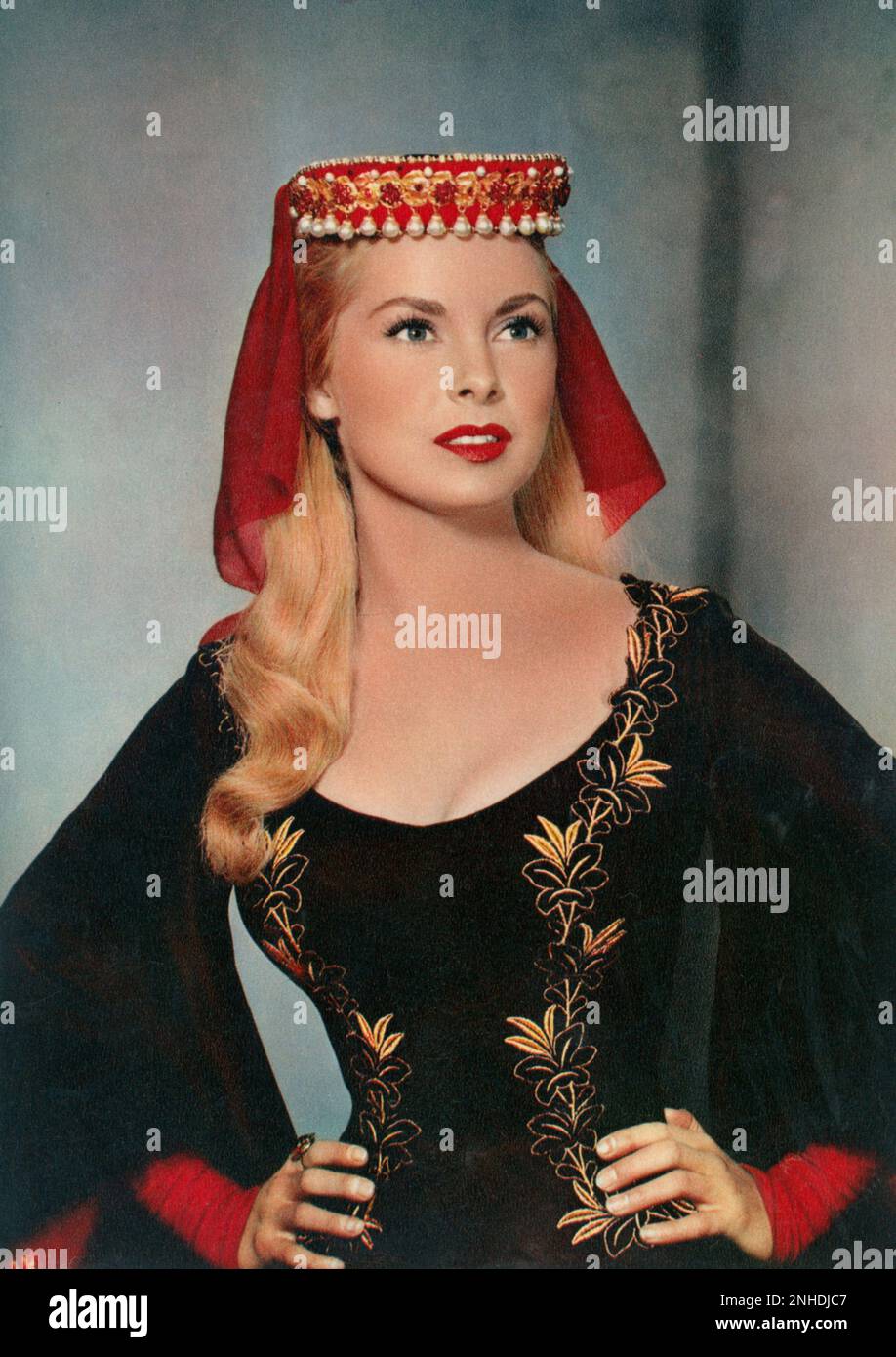 1954 : The movie actress JANET LEIGH in PRINCE VALIANT by Henry ...