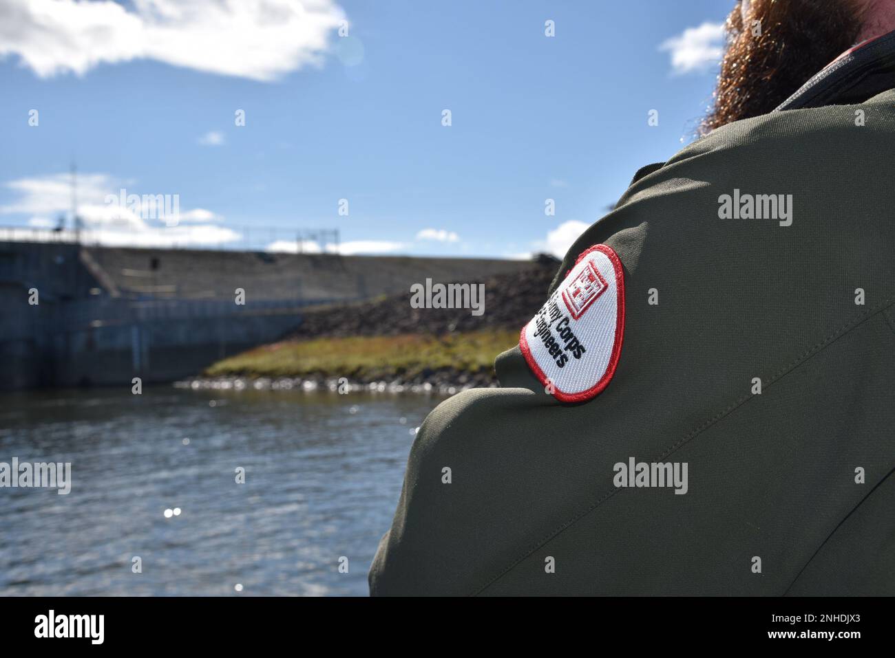 Justin Kerwin, senior park ranger, drives the U.S. Army Corps of ...