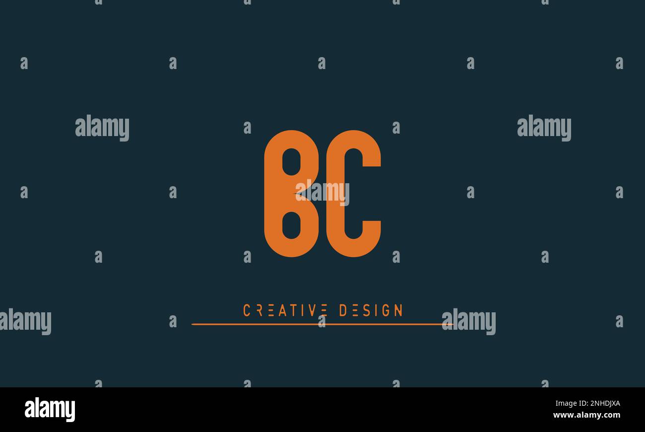 Alphabet letters Initials Monogram logo BC , CB Stock Vector Image ...