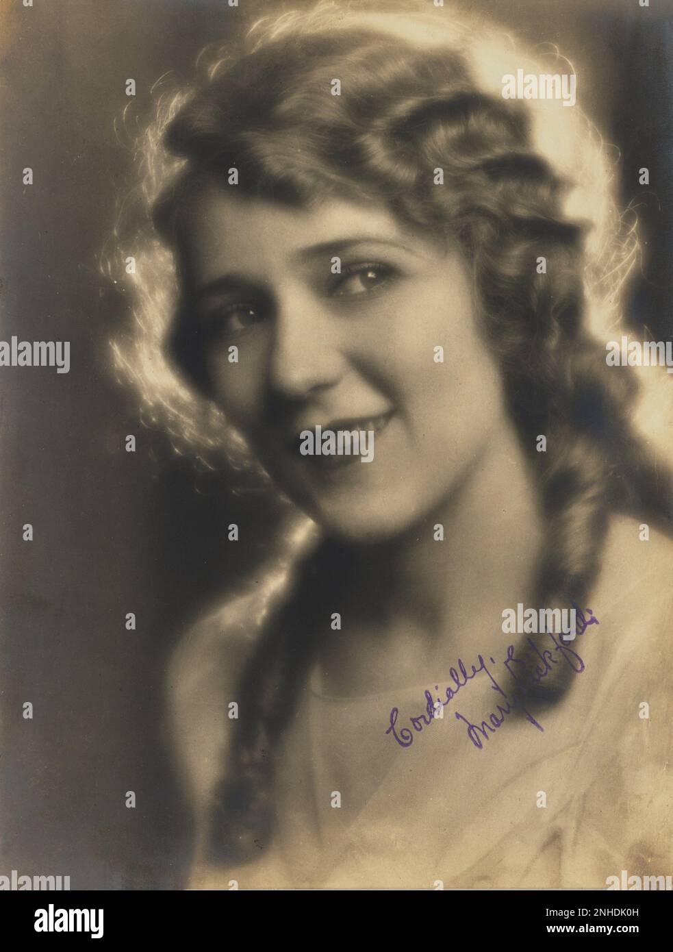 1920's : The silent movie actress MARY PICKFORD ( born Gladys M. Smith ...