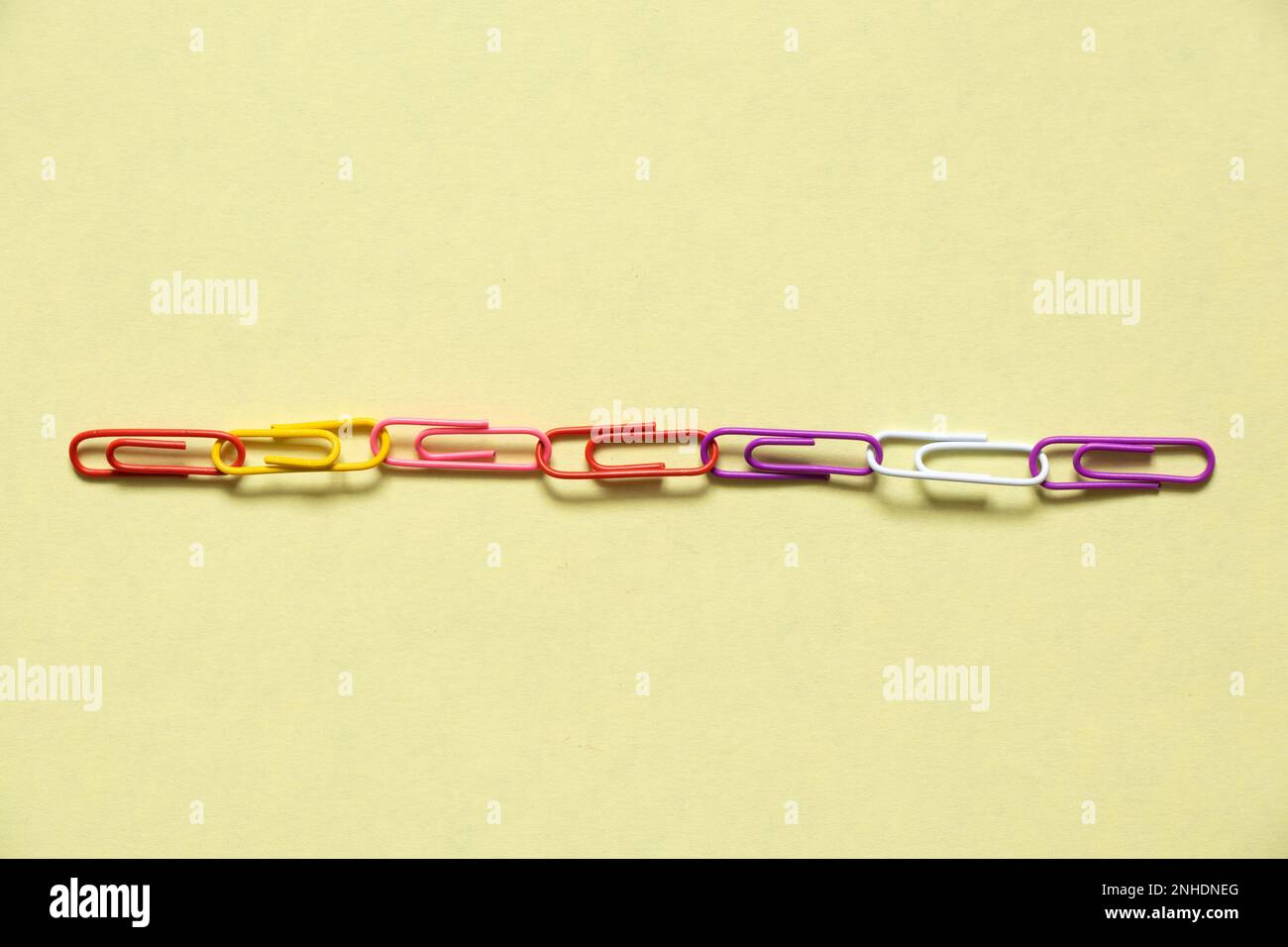 Joined blue paper hi-res stock photography and images - Alamy