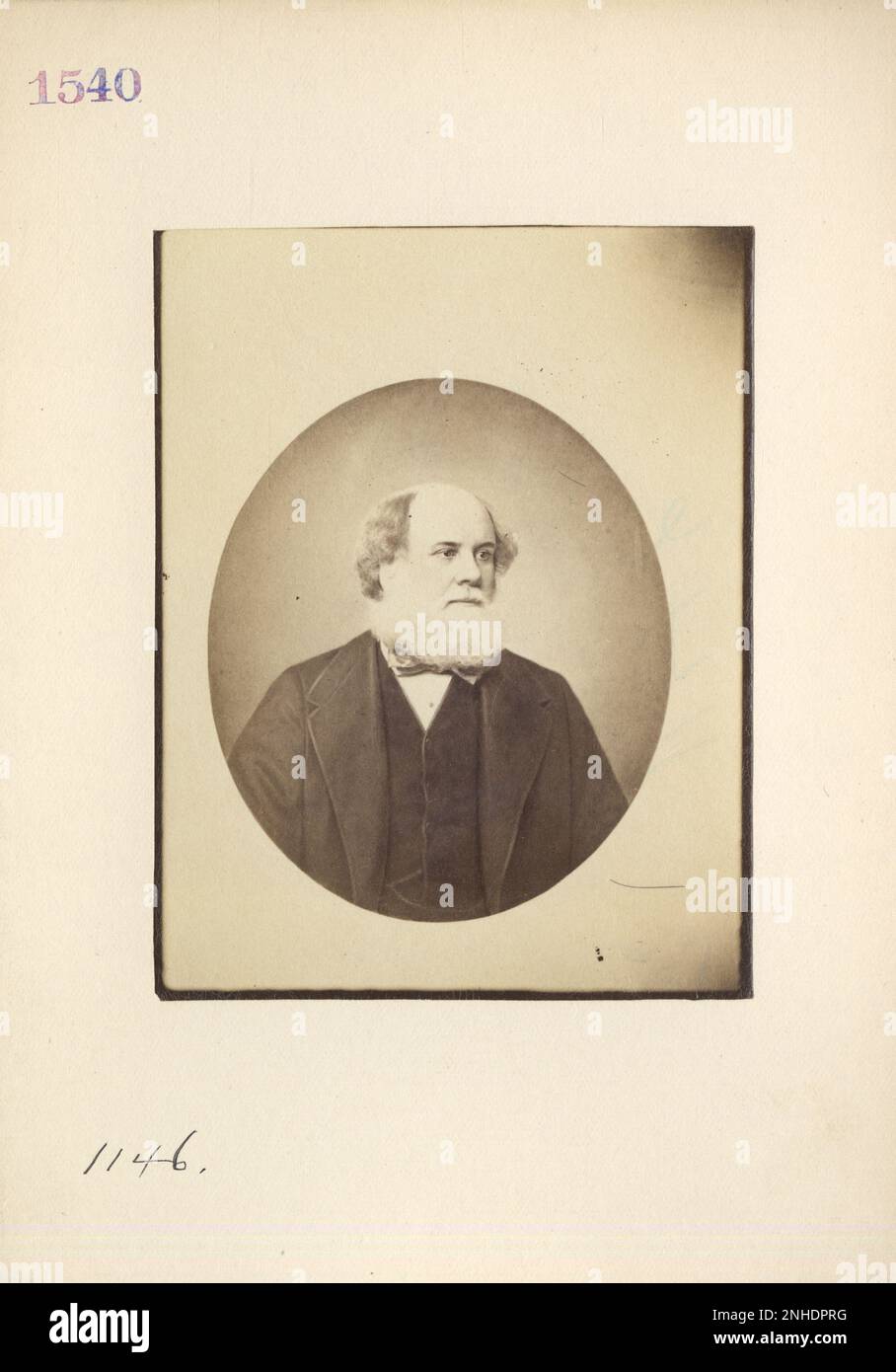 Sir Frederick Bruce; British Minister 19th Century Mathew Brady ...