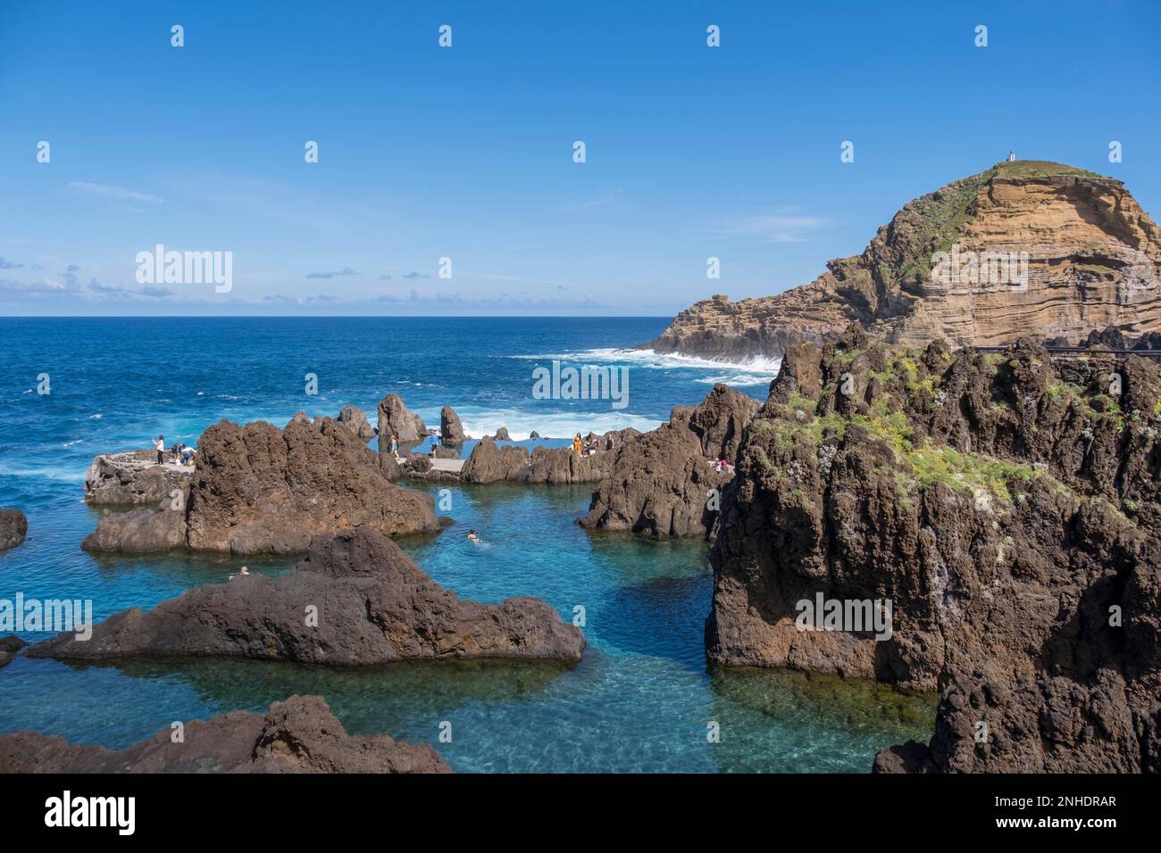 Porto moniz ocean pool hi-res stock photography and images - Alamy