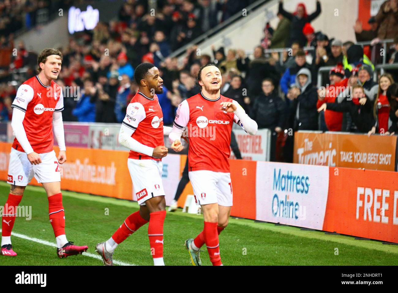AESSEAL New York Stadium, Rotherham, England - 21st February 2023 ...