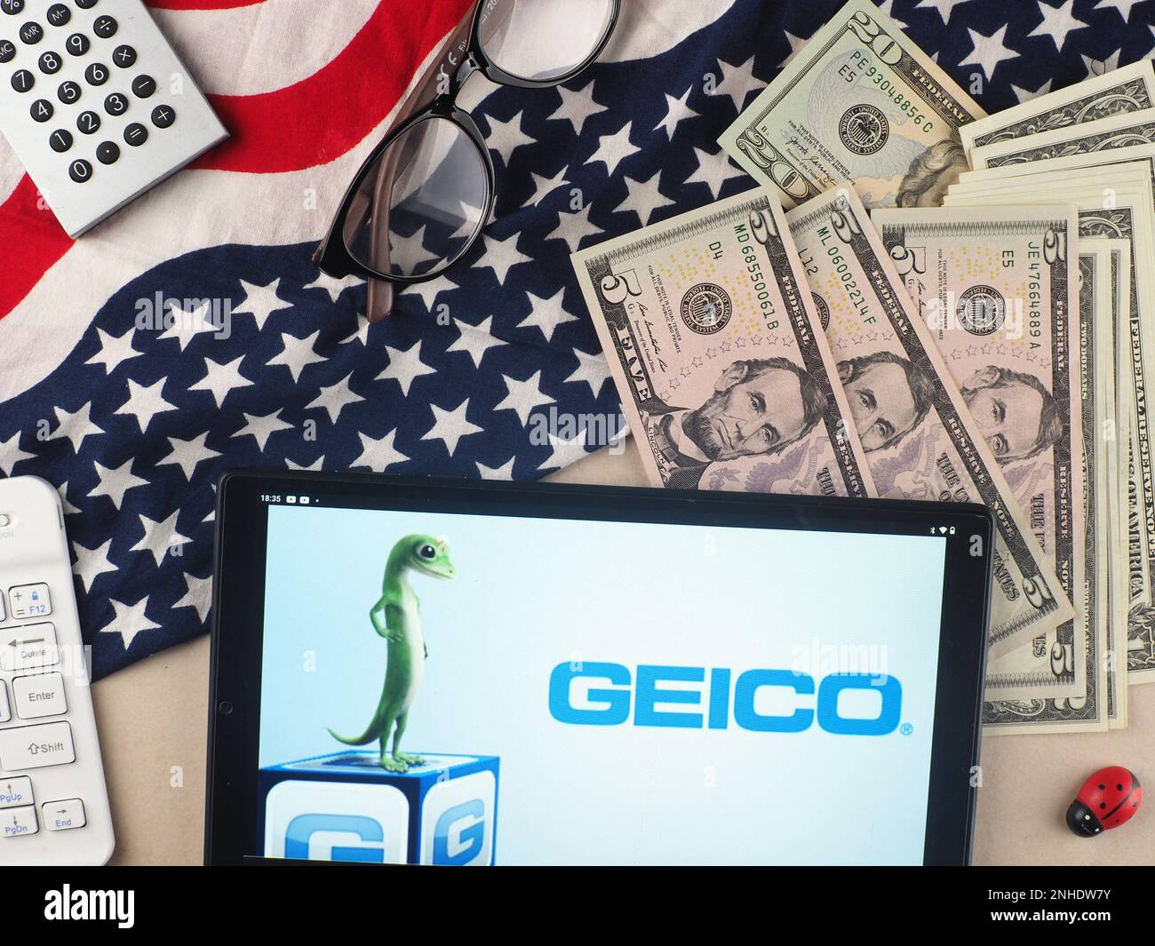 Geico commercial hi-res stock photography and images - Alamy