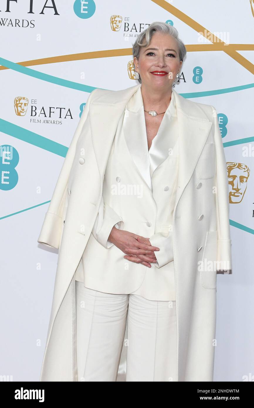 EE British Academy Film Awards 2023 - Arrivals - London Emma Thompson ...