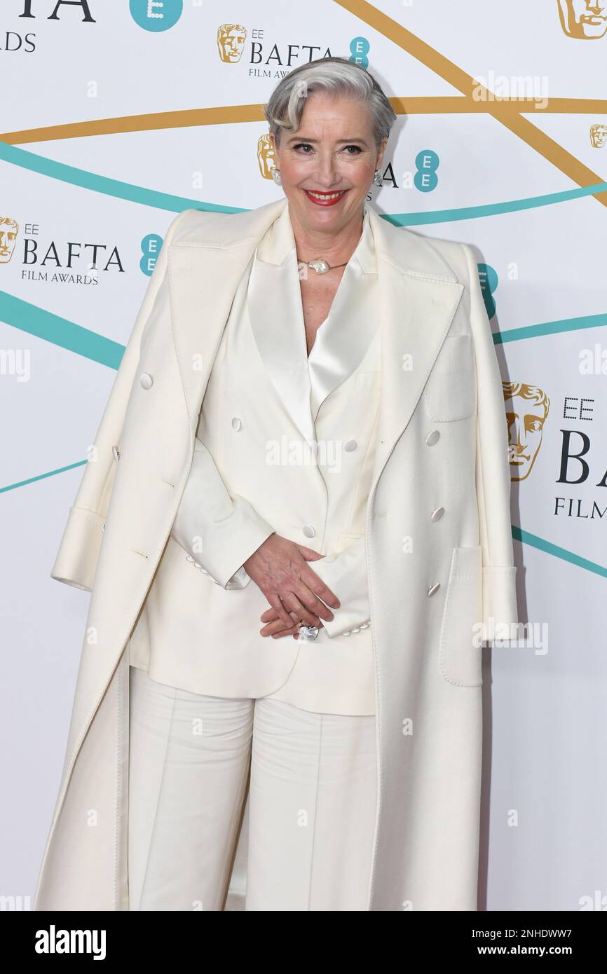 EE British Academy Film Awards 2023 - Arrivals - London Emma Thompson ...