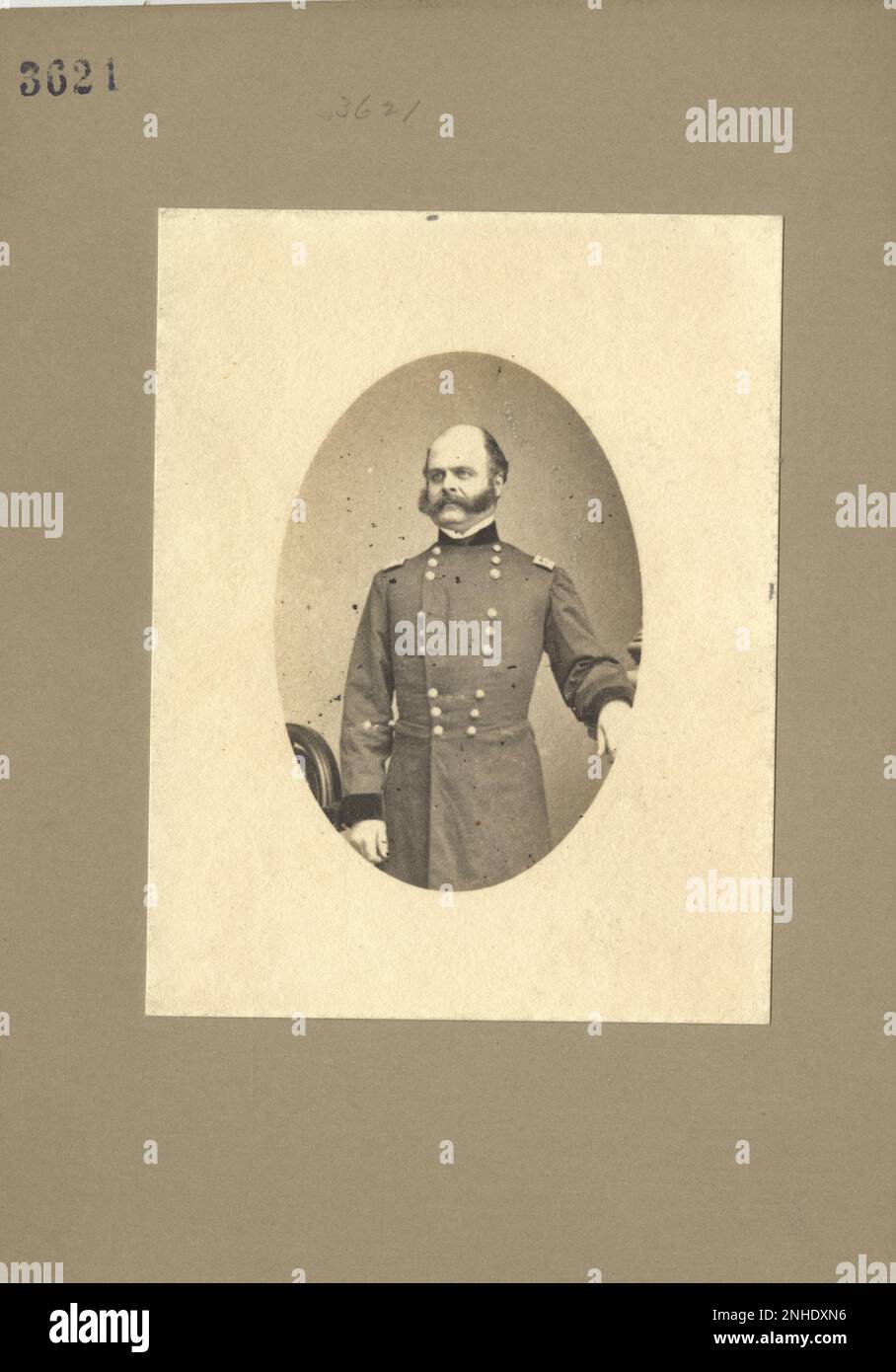 General Ambrose E. Burnside 19th Century Mathew Brady, Quartermaster ...