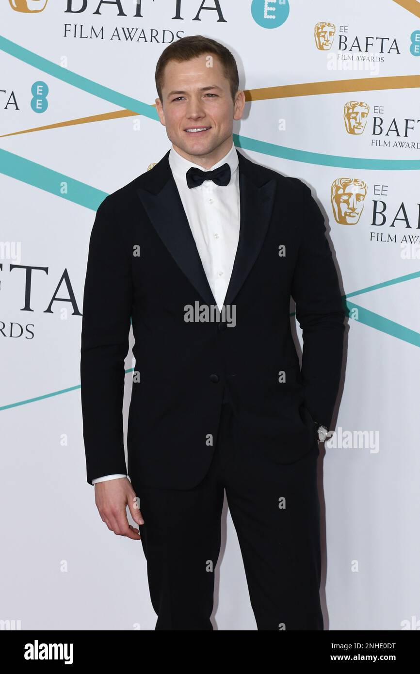 EE British Academy Film Awards 2023 - Arrivals - London Taron Egerton ...