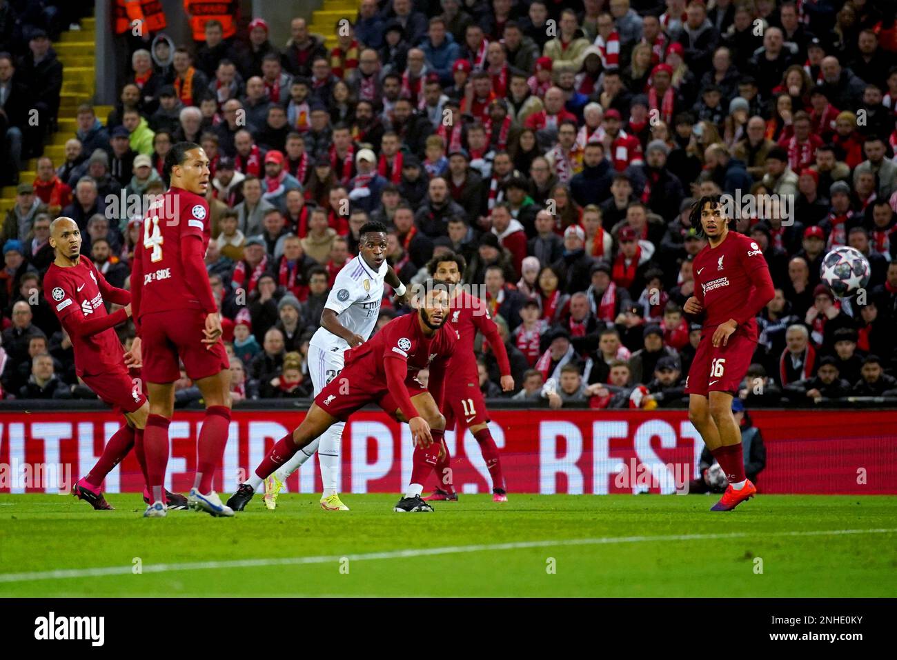 Vinicius junior goal liverpool hi-res stock photography and images - Alamy