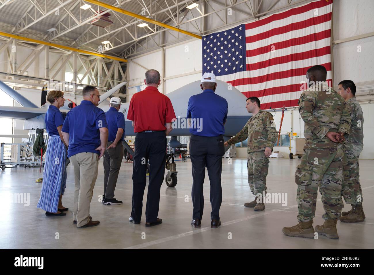Three retired generals and a retired chief master sergeant, meet with U ...