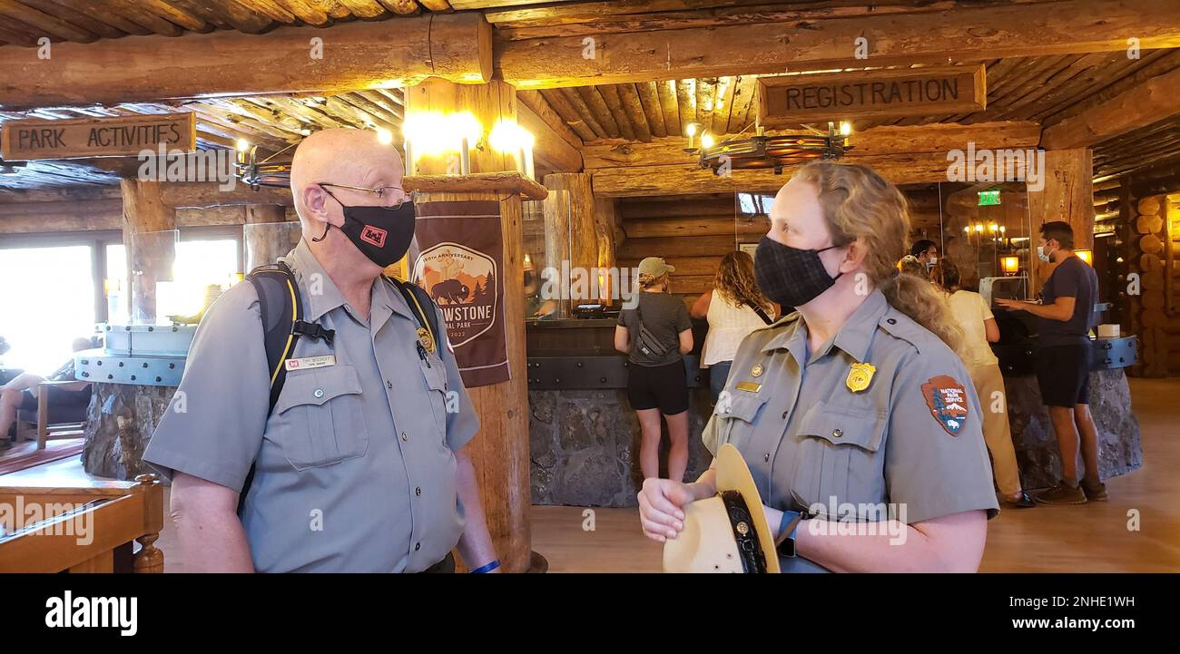 U.S. Army Corps of Engineers Ranger Tim Bischoff received a tour from ...