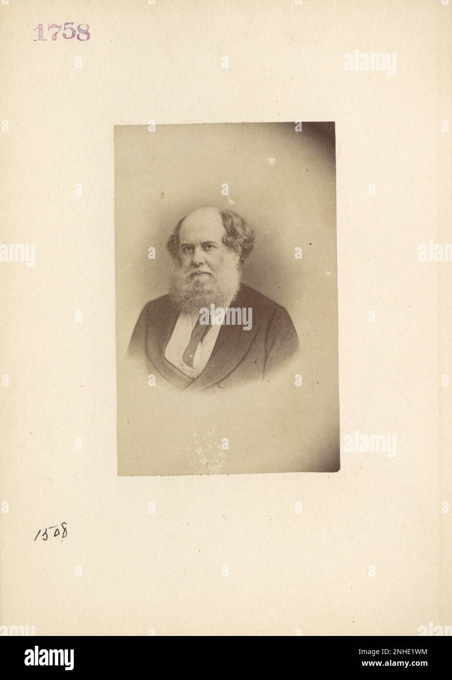 Sir Frederick Bruce, British Minister 19th Century Mathew Brady ...