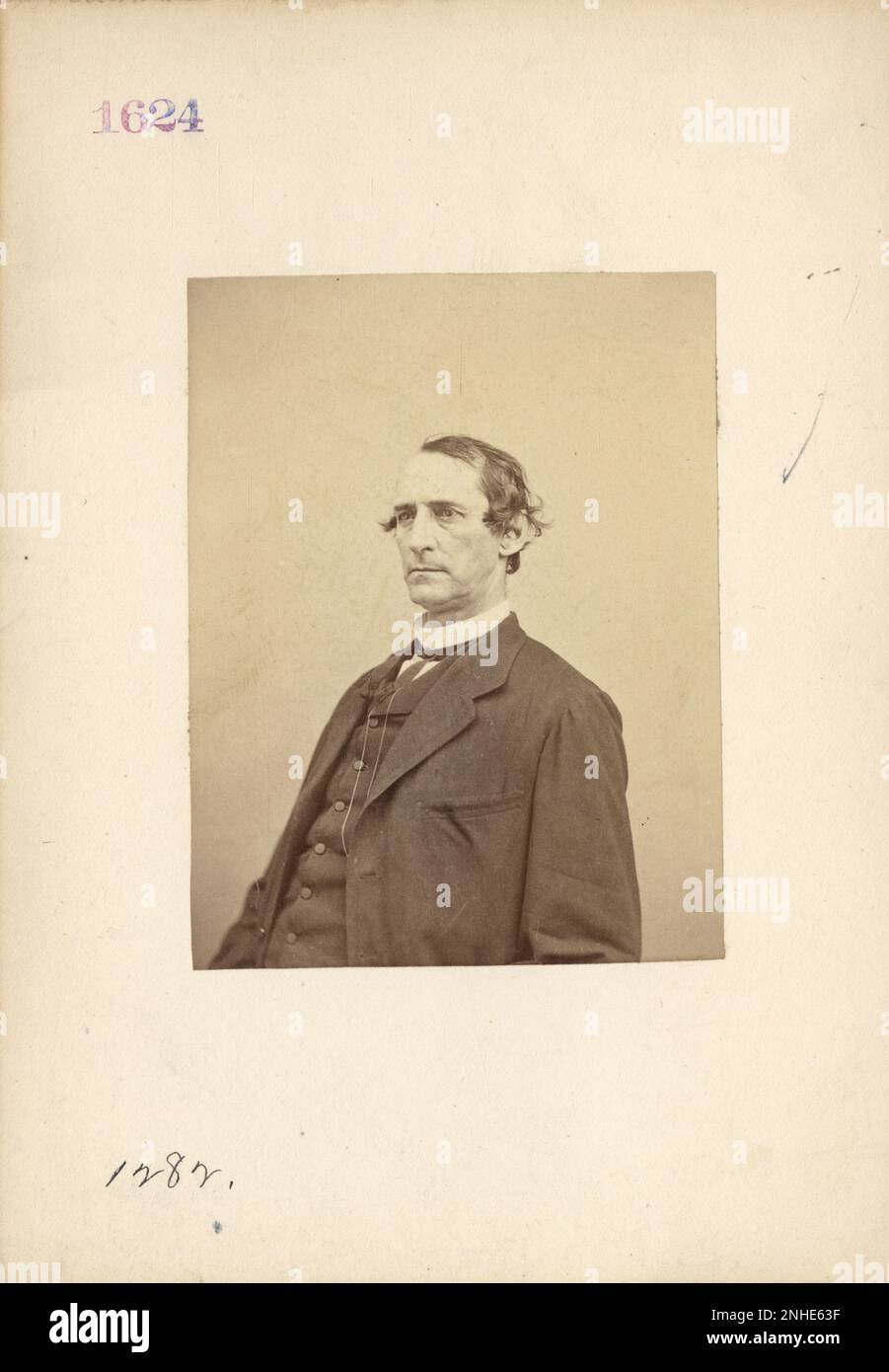 Hon. Edgar Cowan, Pennsylvania 19th Century Mathew Brady, Quartermaster ...
