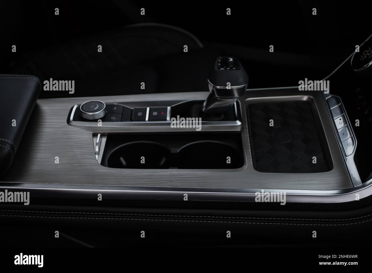Modern car interior details. Car interior details Stock Photo - Alamy