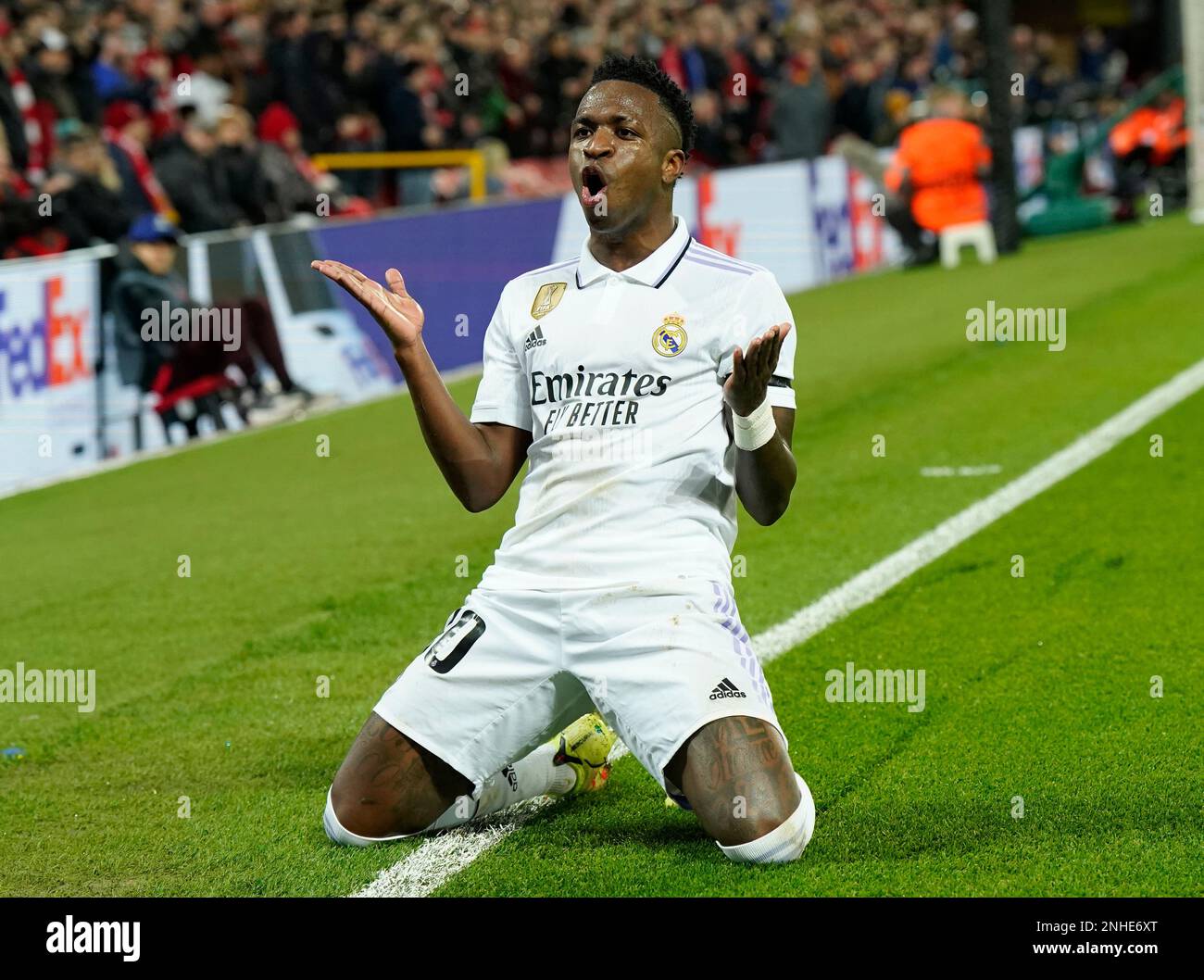 Vinicius junior liverpool 2023 hi-res stock photography and images - Alamy