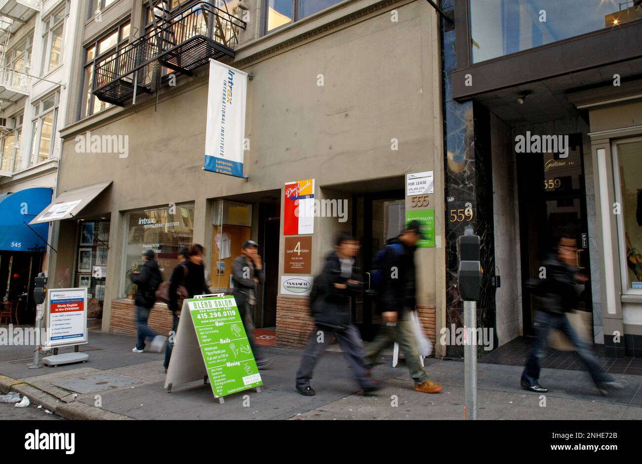 Maxwell Galleries on Sutter St. in San Francisco, Calif., was turned ...