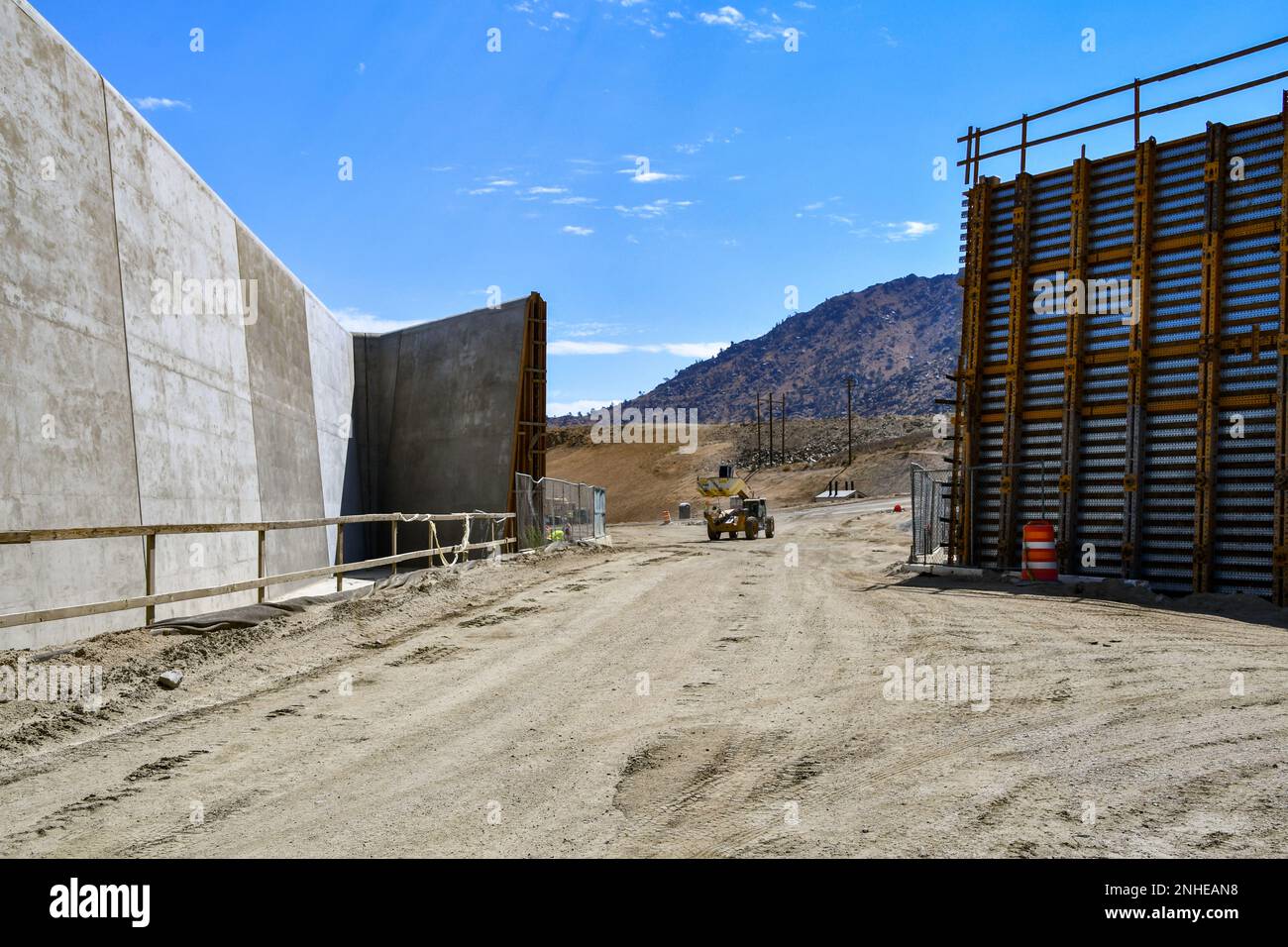 Crews with the U.S. Army Corps of Engineers Sacramento District continue construction of the ...