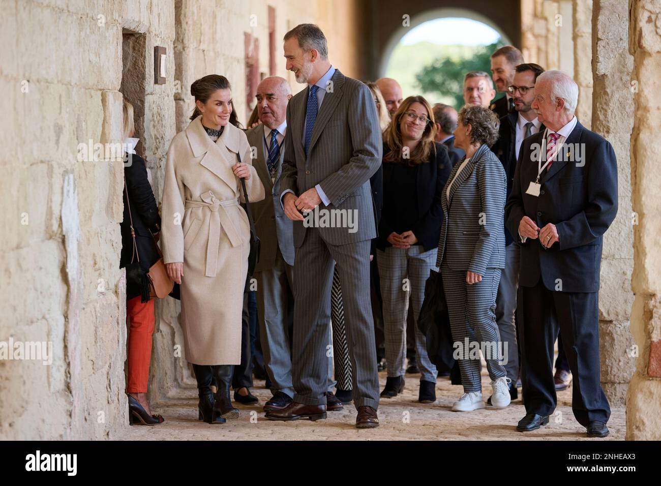 Queen Letizia; the president of the King's Island Hospital Foundation ...