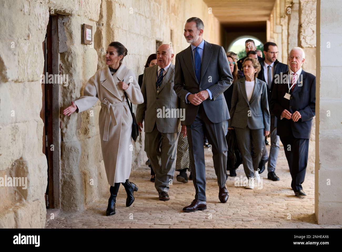 Queen Letizia; the president of the King's Island Hospital Foundation ...