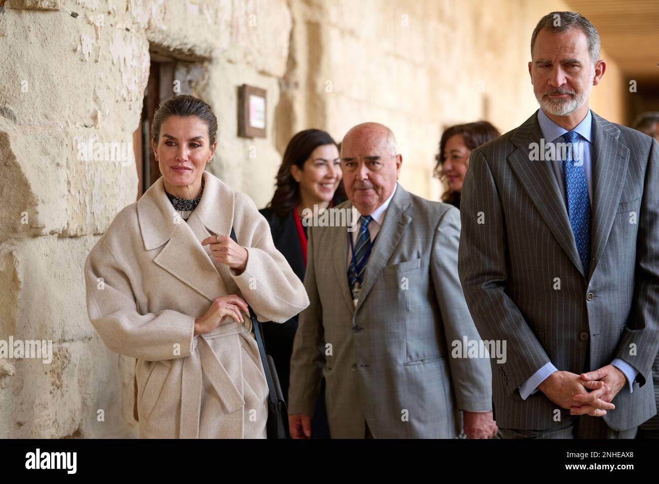 Queen Letizia; the president of the King's Island Hospital Foundation ...