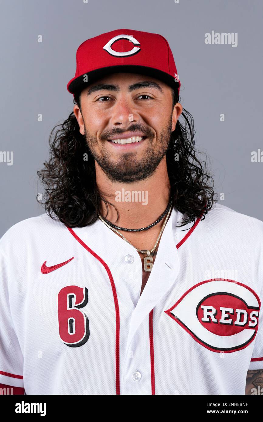 Cincinnati Reds second baseman Jonathan India poses for a photograph ...