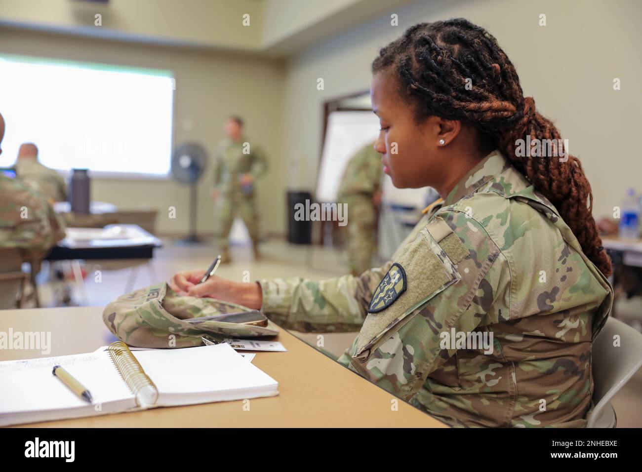 Cpt. Arrianna Coleman, AR-MEDCOM collective training branch chief ...