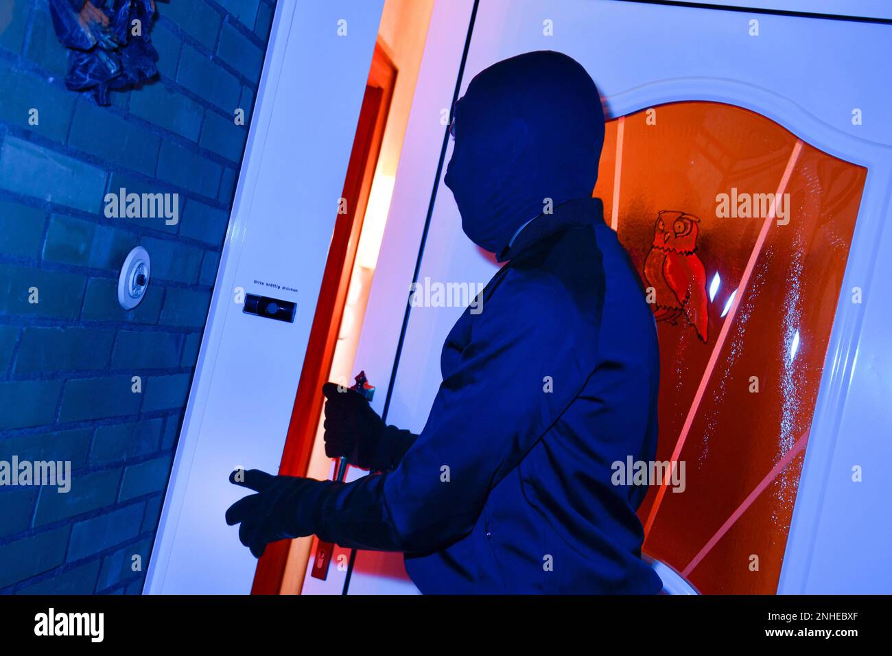 Burglar, symbol photo Stock Photo - Alamy