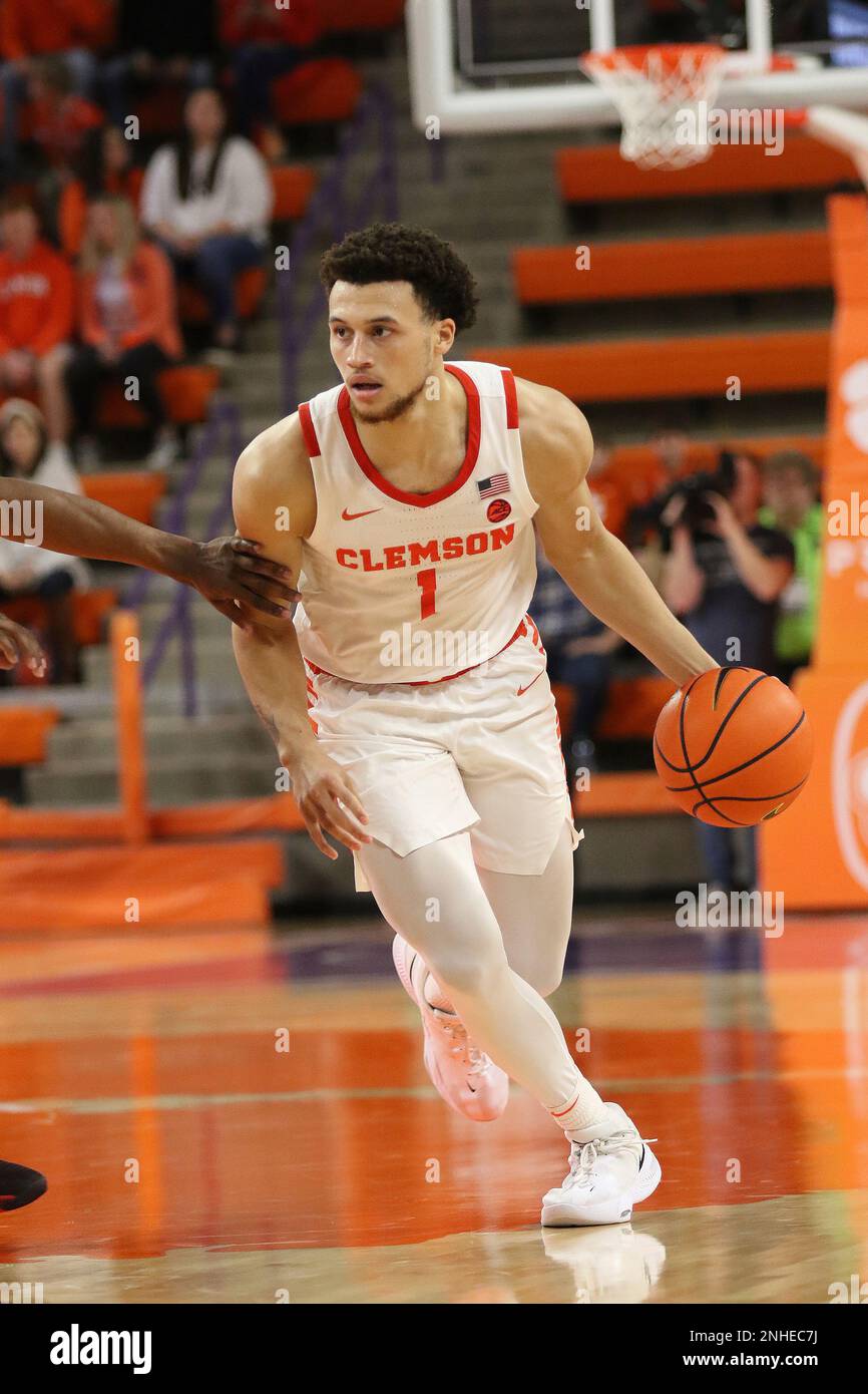 CLEMSON, SC - DECEMBER 30: Clemson Tigers guard Chase Hunter (1) during ...