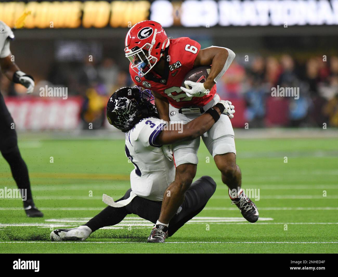 INGLEWOOD, CA - JANUARY 09: Georgia Bulldogs Running Back Kenny ...