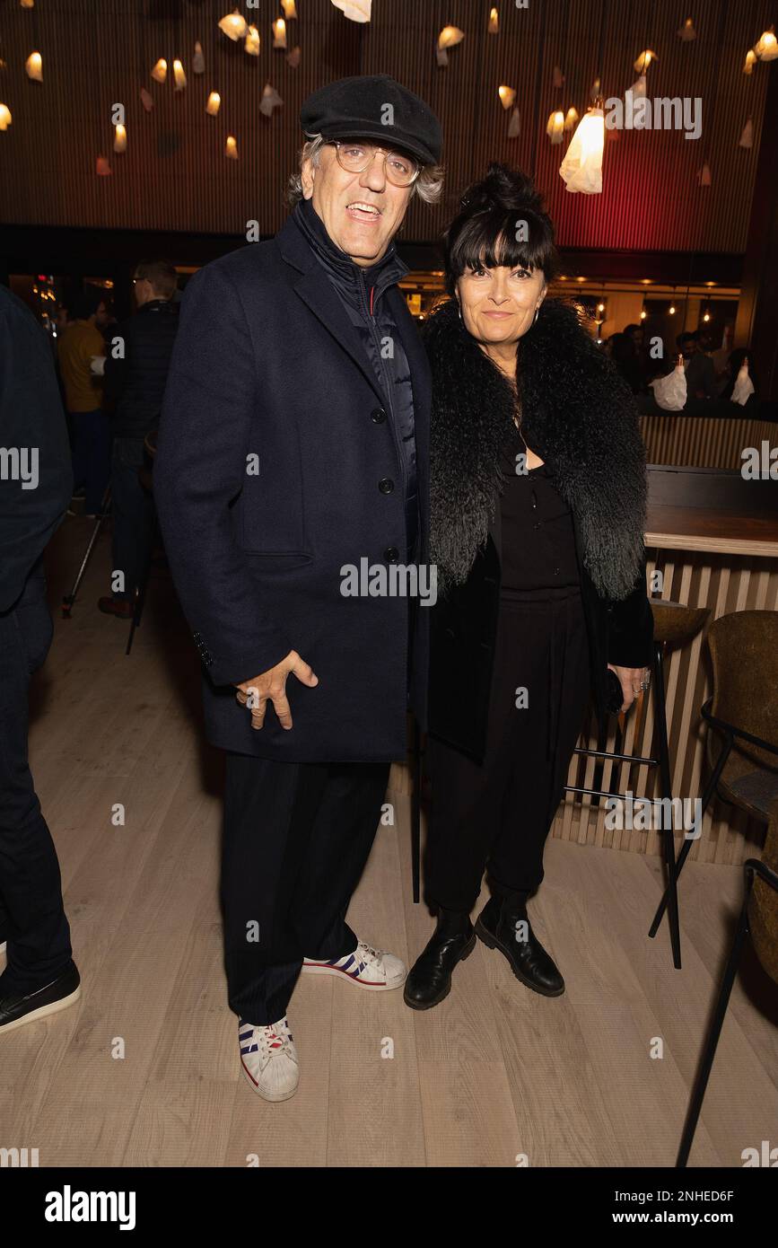 Giorgio Locatelli and Plaxy Locatelli attending the gala opening of ...