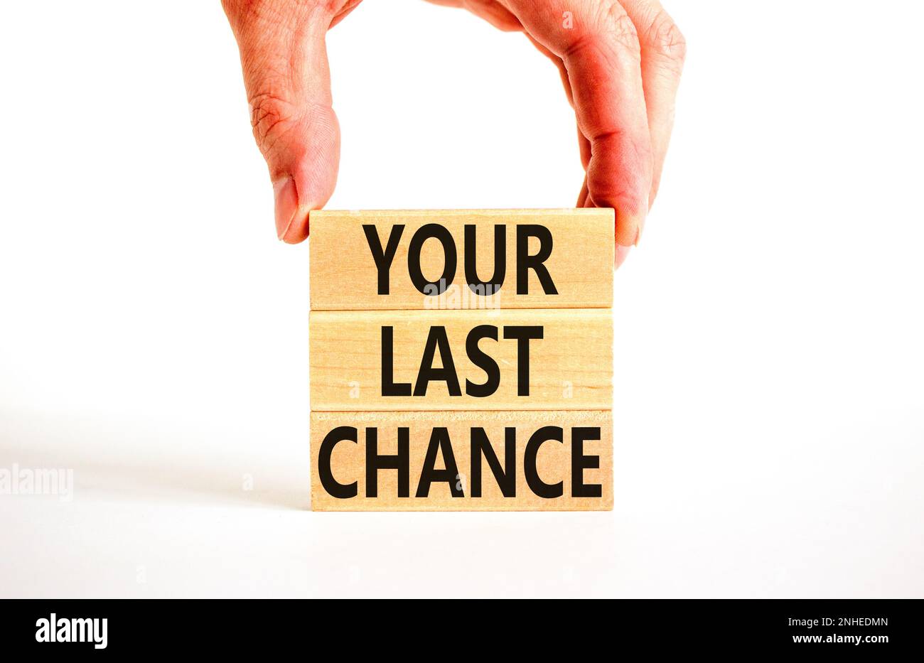Time to your last chance symbol. Concept words Your last chance on ...