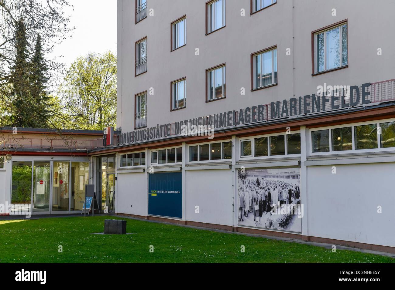 Marienfelde Refugee Centre Memorial, Marienfelder Allee, Marienfelde ...