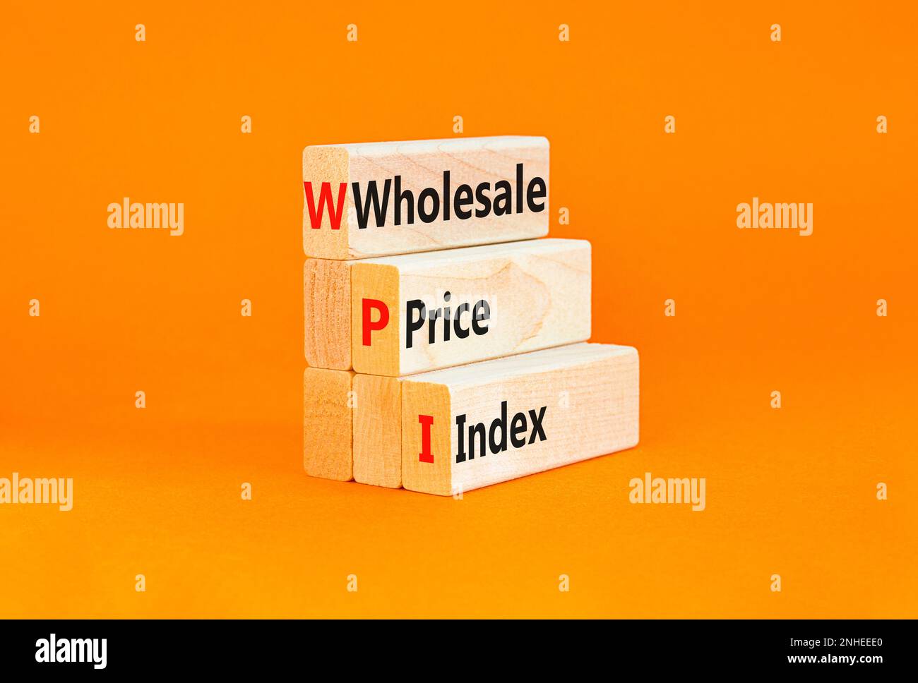 WPI wholesale price index symbol. Concept words WPI wholesale price ...