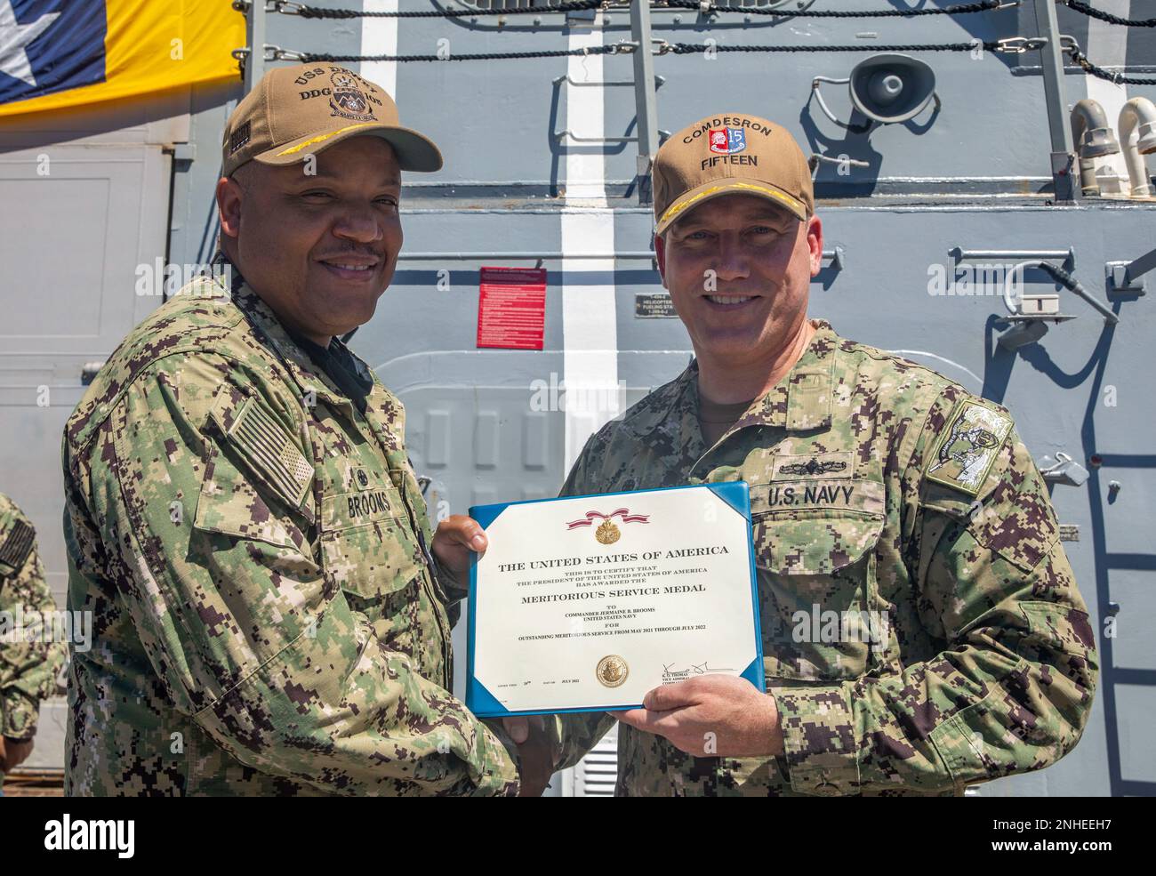 YOKOSUKA, Japan (July 29, 2022) Capt. Chase Sargeant, commander, Task ...